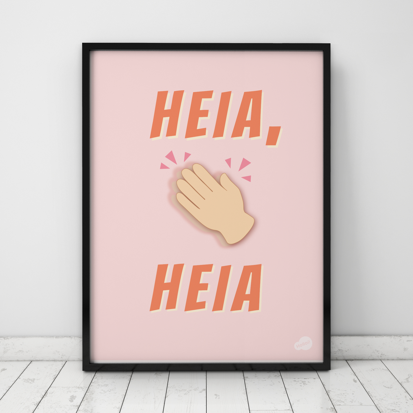 Plakat Heia, Heia! – Holloi Smistad